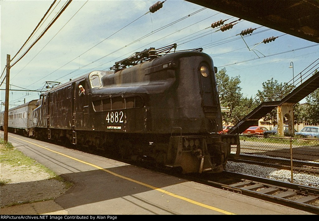 NJDOT GG1 4882 on July 9, 1978